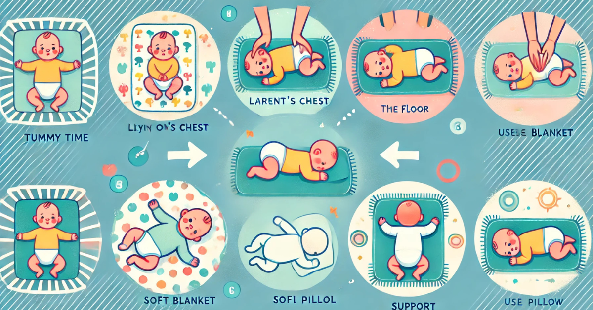 Tummy time: When should baby start and why it is important – Tumama Kids