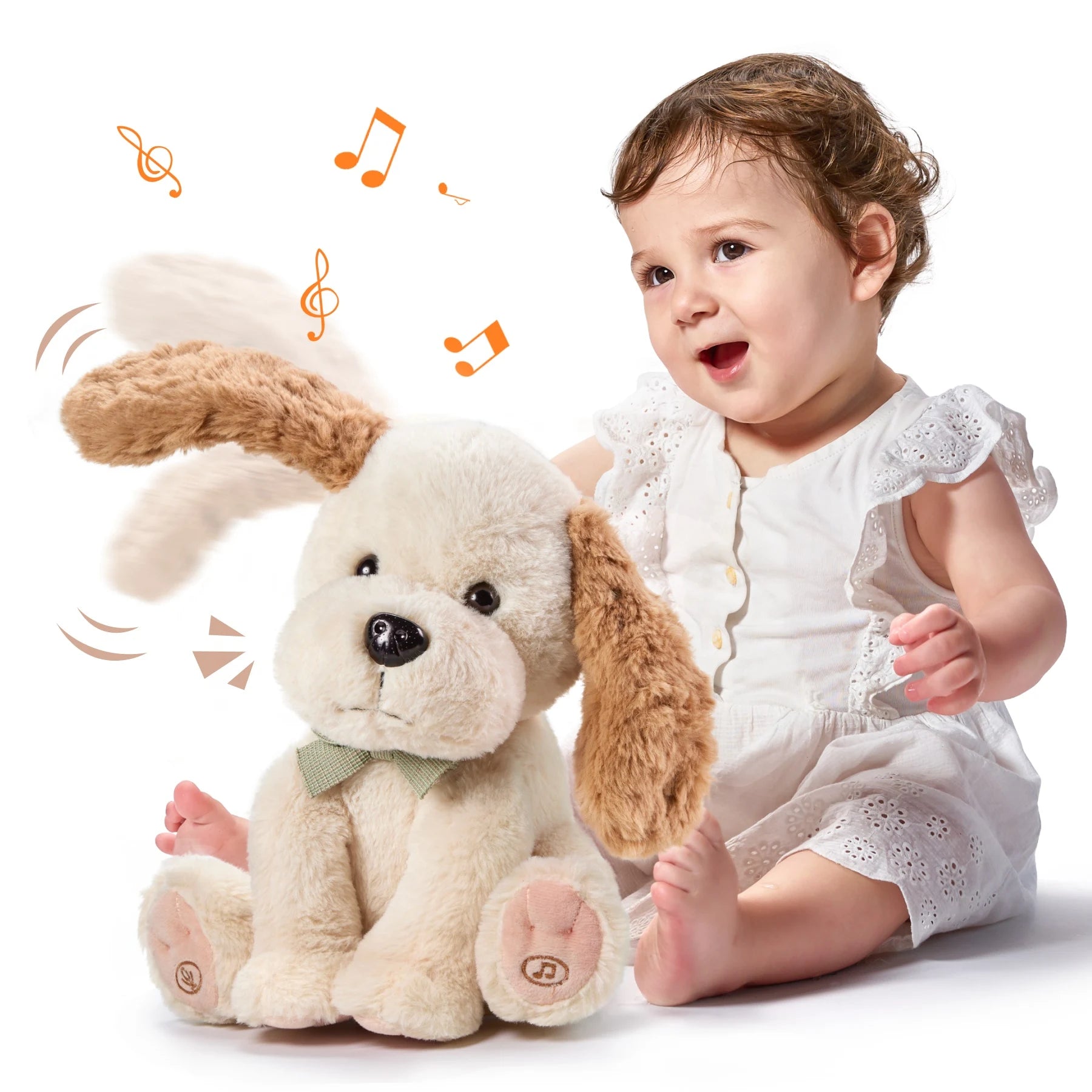 Interactive Talking & Singing Puppy Stuffed Animal Toy - Tumama Kids