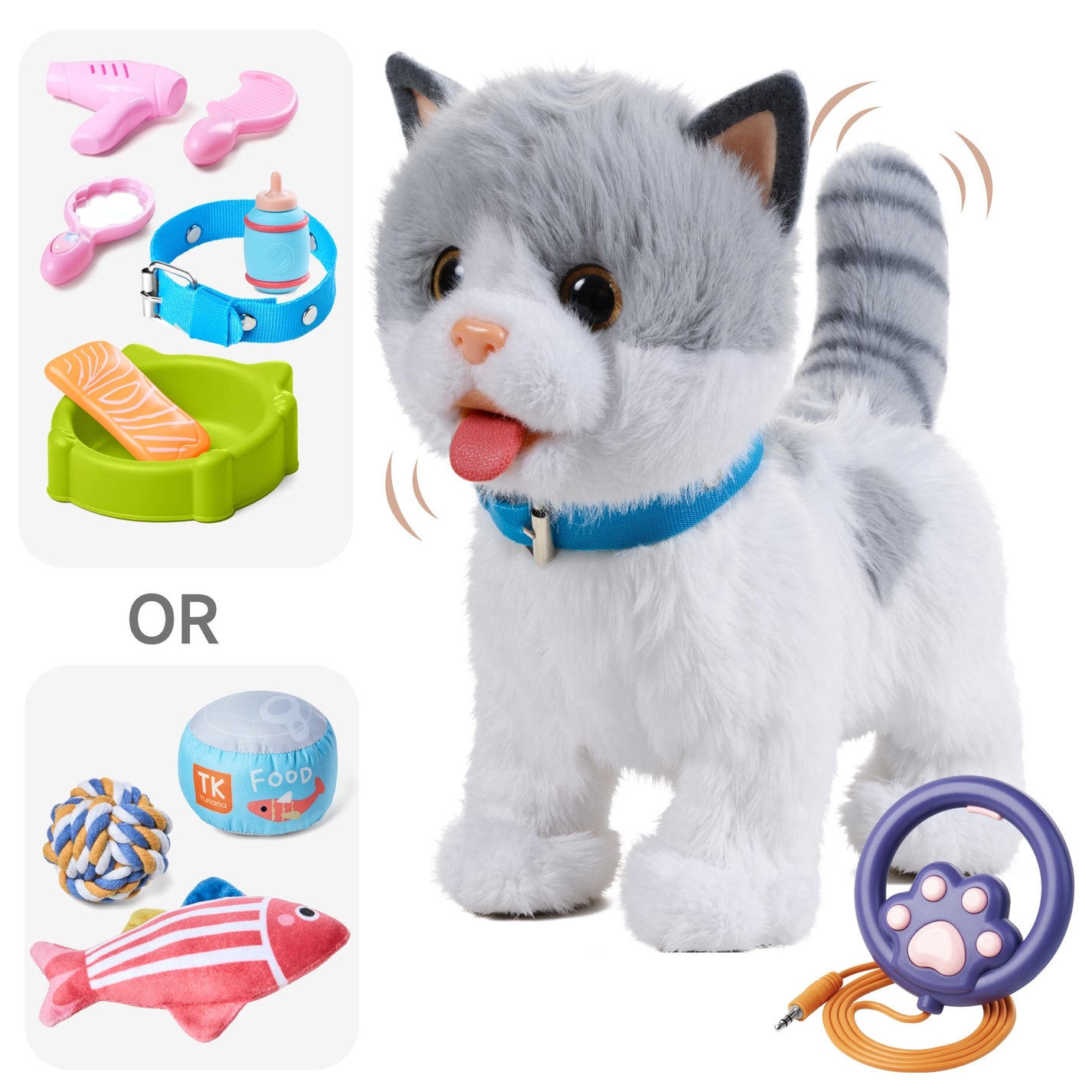Toy Cat that Walks and Meows - Tumama Kids