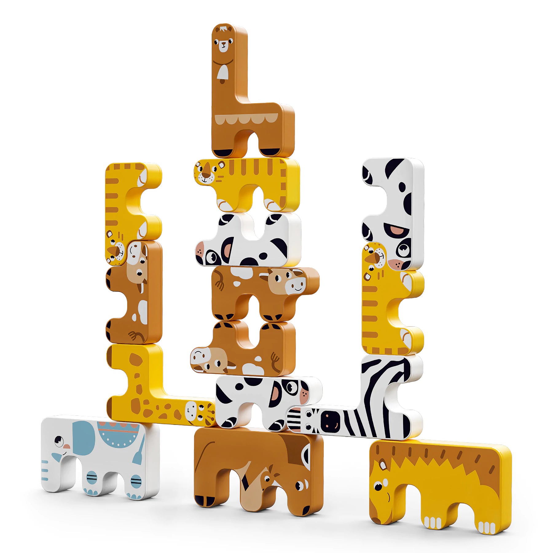 Forest Animals Stacking Toy - Tumama Kids